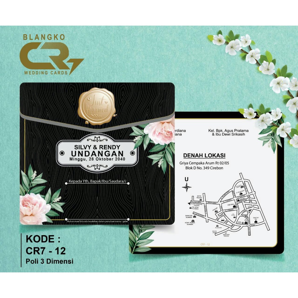 Jual CR7 12 Blanko Undangan | Shopee Indonesia