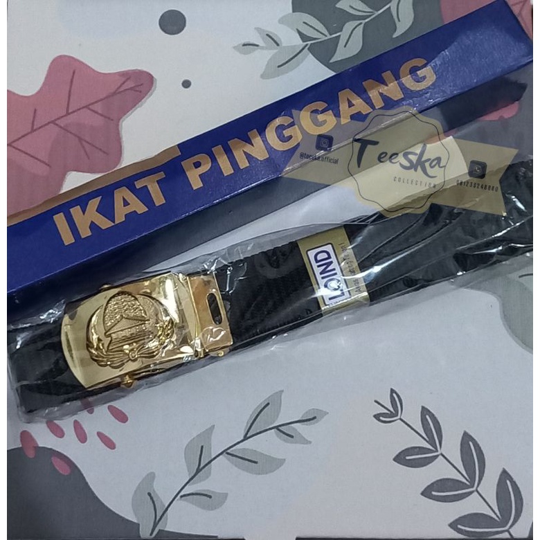 Jual SABUK ATAU IKAT PINGGANG KORPRI MERK LOIND UNTUK ASN ATAU PNS | Shopee Indonesia
