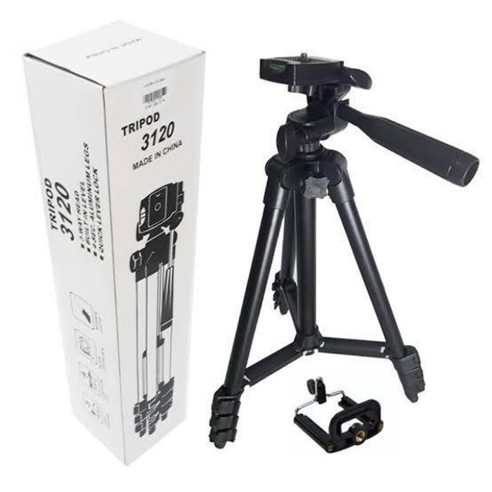 Jual Tripod Bluetooth Selfie Stick LED Flash With Fill Light Tripod ...