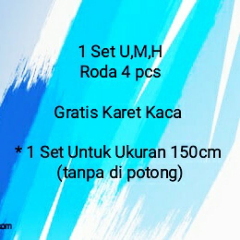 Jual REL KACA SHOWCASE ETALASE ALUMUNIUM per meter | Shopee Indonesia
