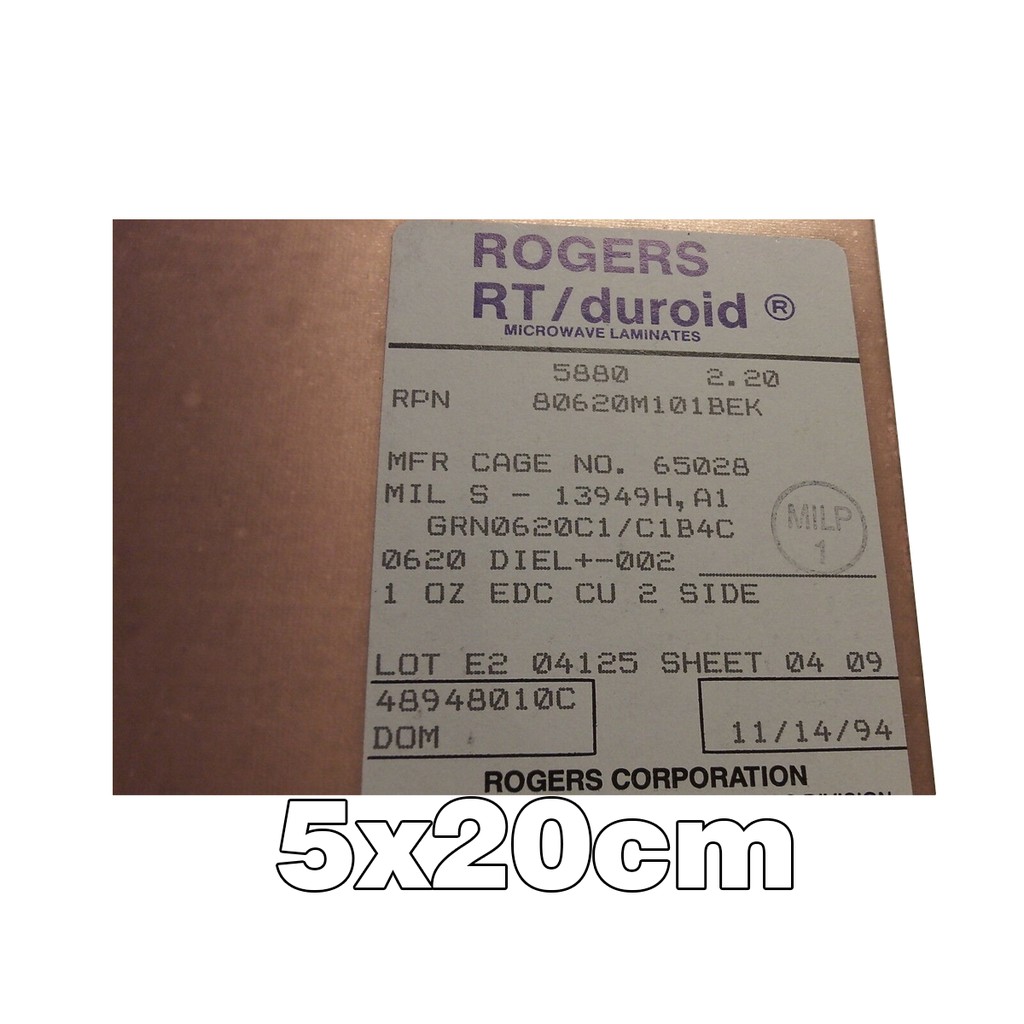 Jual PCB Double Layer Rogers Duroid 5880 | Shopee Indonesia
