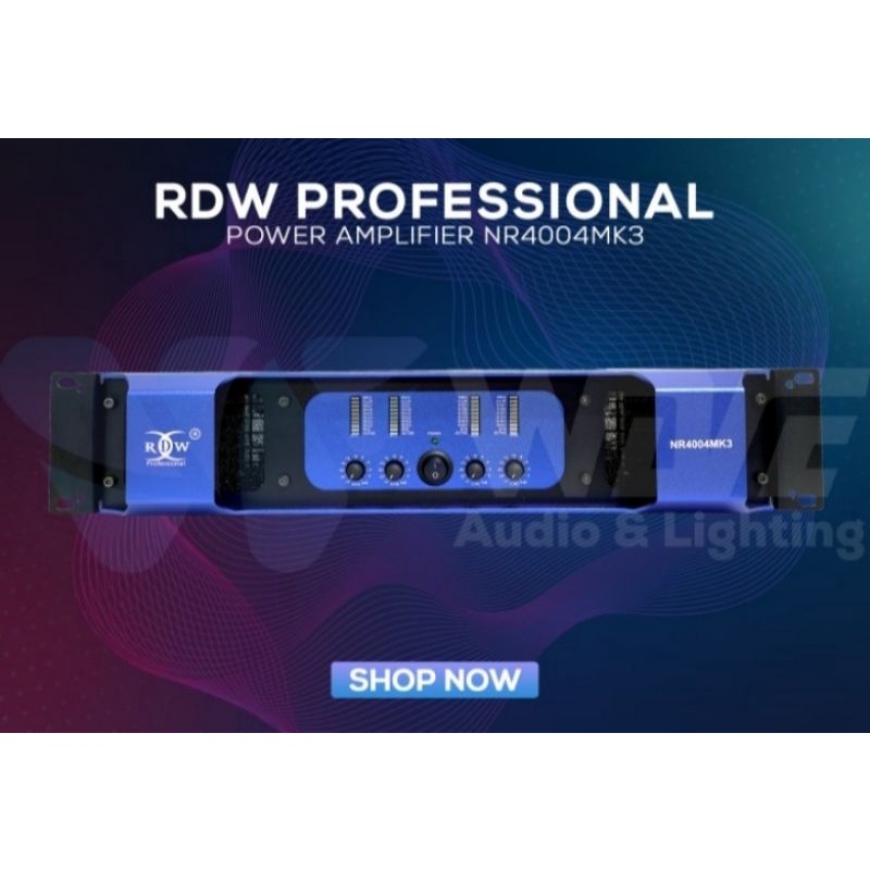 Jual POWER AMPLIFIER NR4004MK3 / NR 4004 MK3 RDW PROFESIONAL | Shopee ...