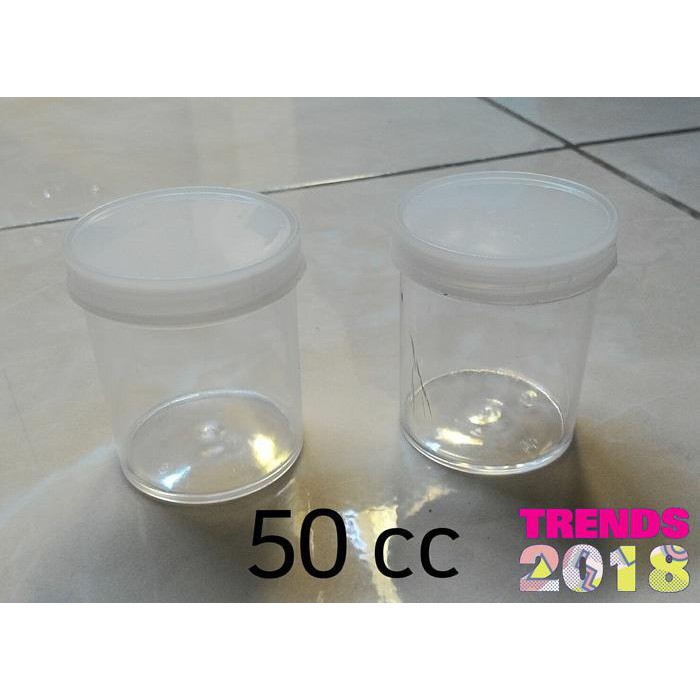 Jual NEW Botol plastik 50 cc / botol mika 50 cc MUMER | Shopee Indonesia