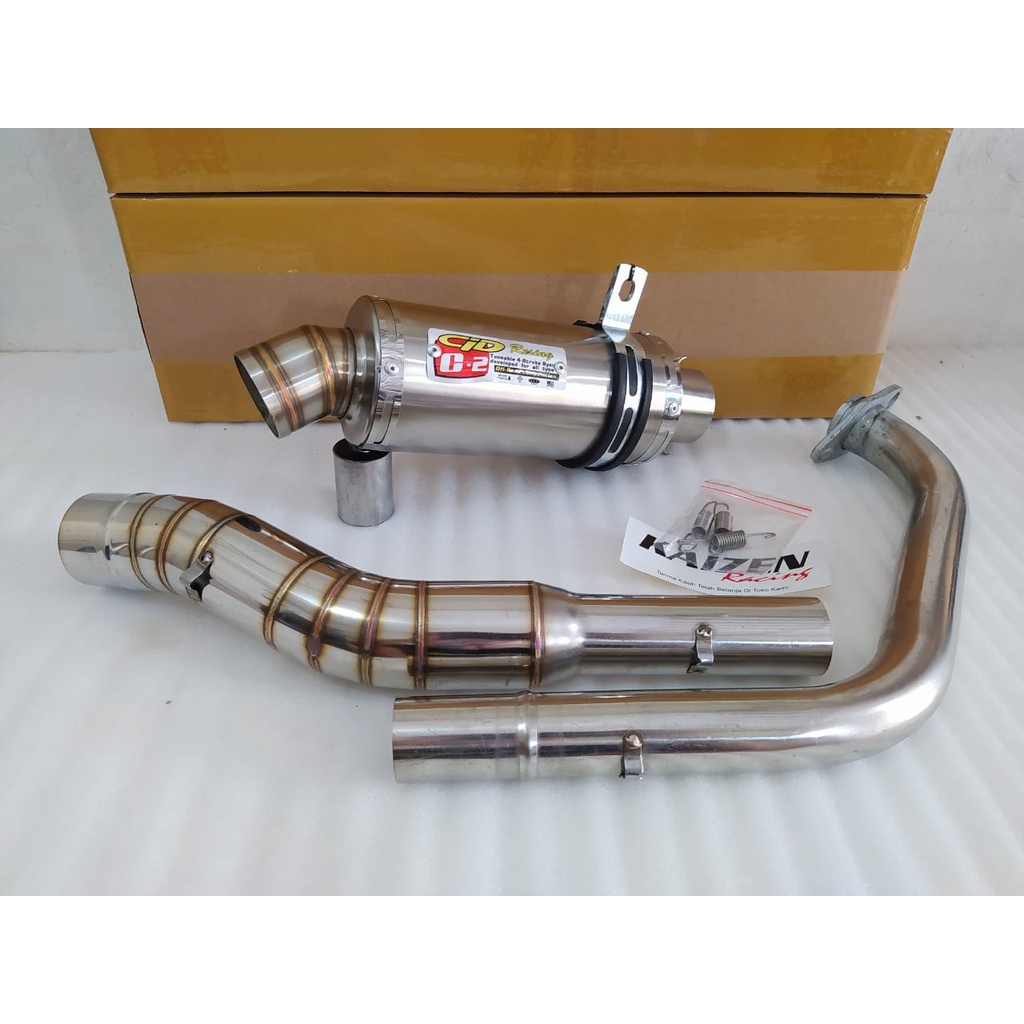 Jual Kenalpot CLD C2 Knalpot Racing R15 VVA V2 V3 V4 M Vixion NVA NVL ...