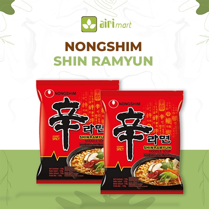 Jual Nongshim Shin Ramyun Mie Kuah Korea Rasa Jamur Pedas 120 gr ...