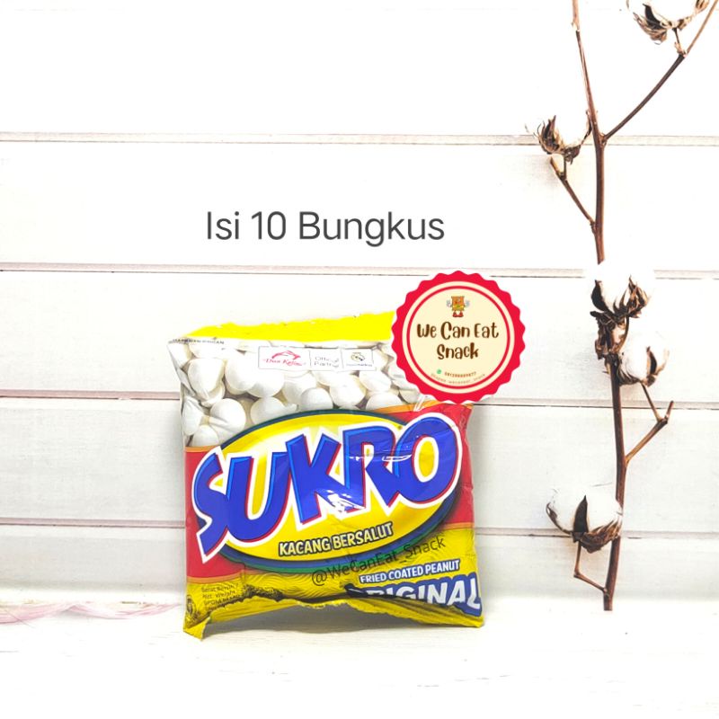 Jual Kacang Sukro Original Dua Kelinci 20gr (isi 10) | Shopee Indonesia