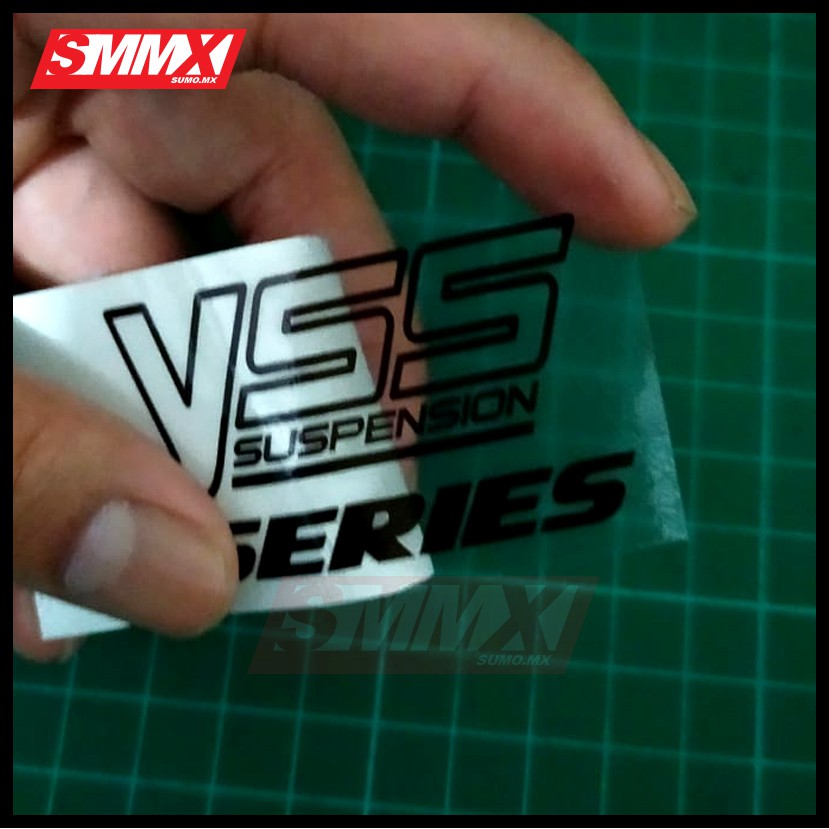 Jual Sticker stiker tabung YSS G Series transparan White Ink | Shopee ...