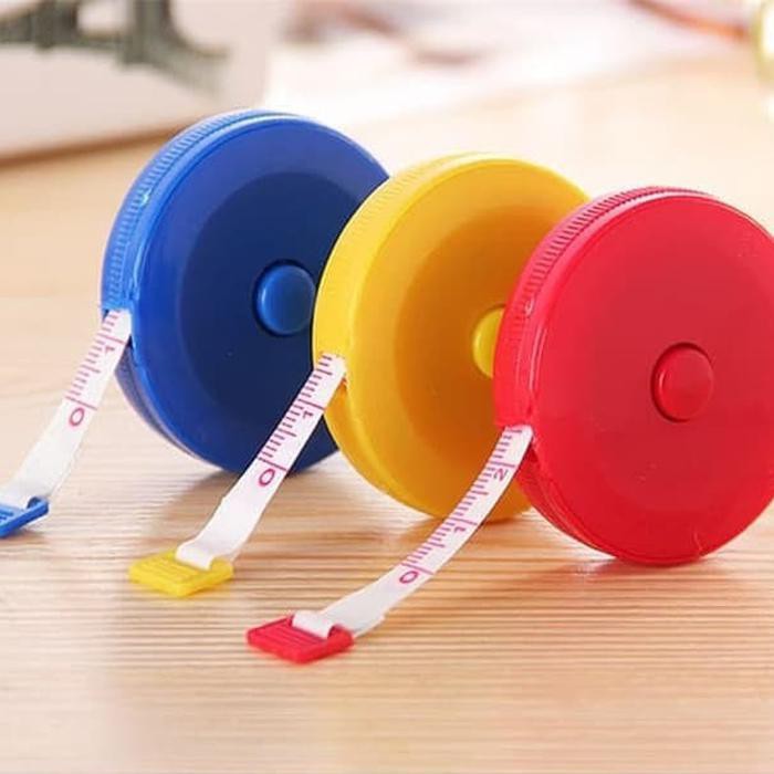 Jual Meteran Kain ROLL - Meter Ukur Badan Gulung Putar Roll - Rol Meter ...