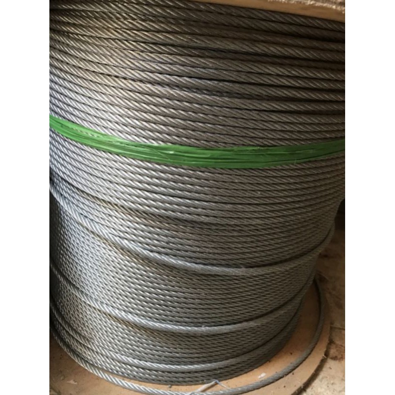 Jual Kawat seling baja galvanis 8mm/Sling galvanis wire rope 8mm | Shopee Indonesia