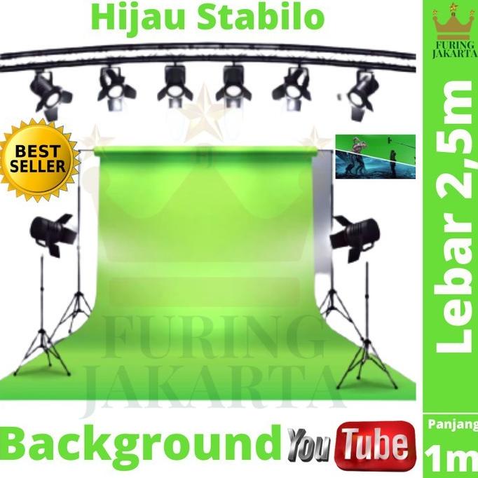 Jual Premium Product!!! 2 Meter Background Lebar 2,5M Youtuber Backdrop ...