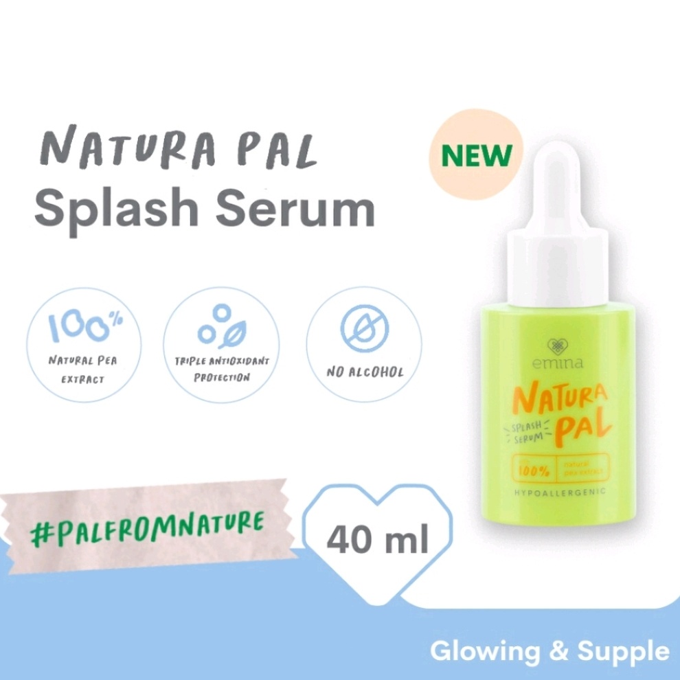 Jual EMINA Natura Pal Splash Serum 40ml | Shopee Indonesia
