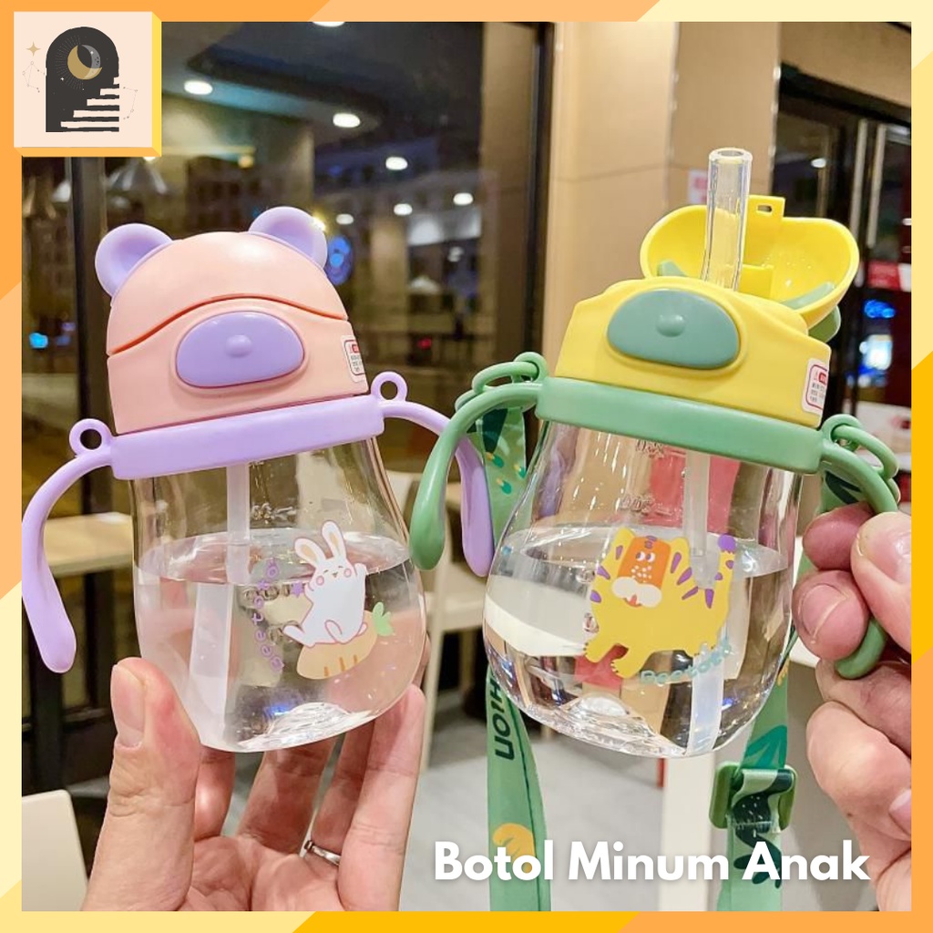 Jual Either.id - Botol Minum Anak Sedotan Lucu Botol Minum Bayi ...