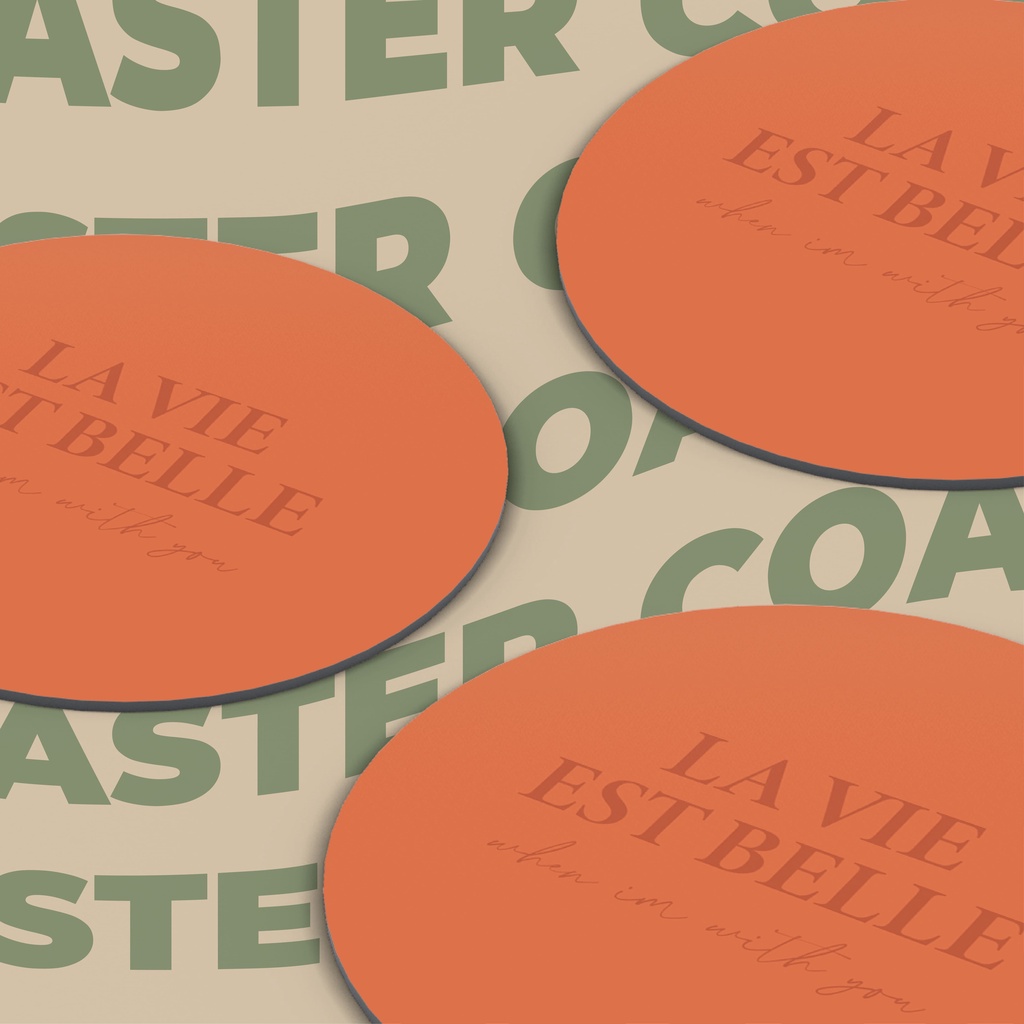 Jual Feragatha Coaster Tatakan Gelas Tatakan Minuman Wooden Coaster ...