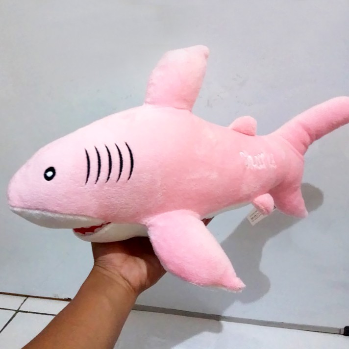 Jual Boneka Hiu Baby Shark Bahan Yelvo Lembut uk.50cm boneka animal ...