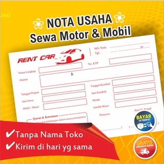 Jual Kwitansi Rental Mobil Terlengkap & Harga Terbaru Januari 2026 ...