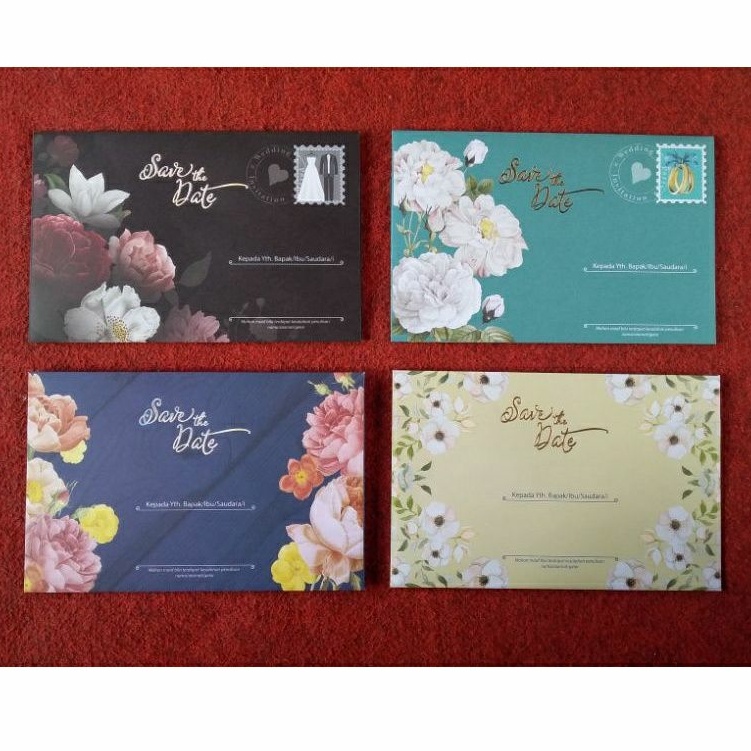 Jual Undangan Pernikahan Soft Cover + Amplop, Free Plastik & Tempelan ...