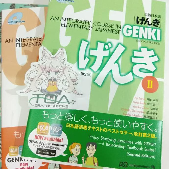 Jual Jual Genki - Learn Japanese With Integrated Course Beginner Not ...