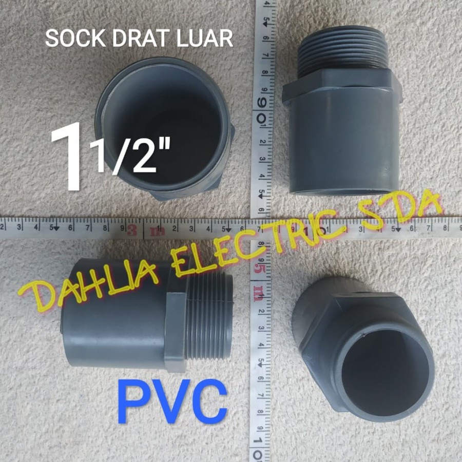 Jual SOCK DRAT LUAR PVC 1.5 INCH | Shopee Indonesia