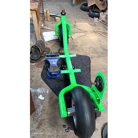 Jual frame otoped goped scooter skuter finishing cat | Shopee Indonesia
