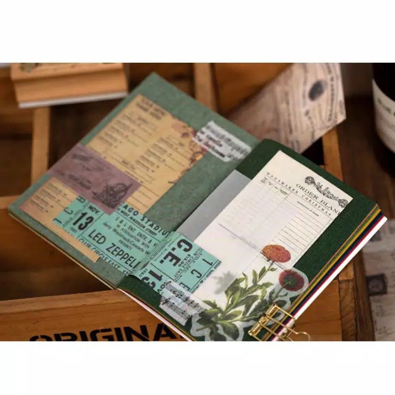 Jual Kertas Jurnal P34 • Hazzel Journaling Vintage Small Paper Material ...
