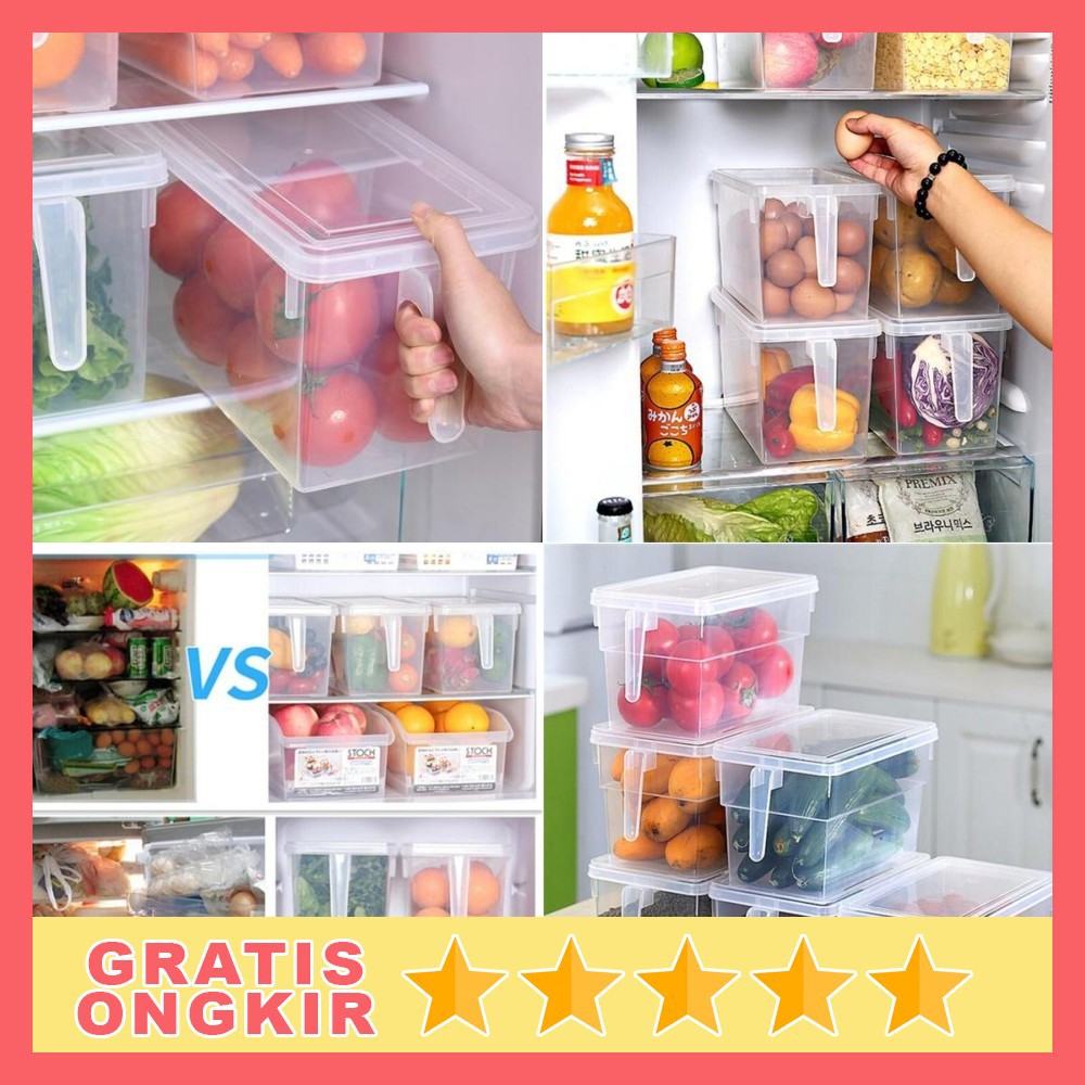 Jual Strongwell Kotak Kontainer Makanan Kulkas Kitchen Storage Food Box ...