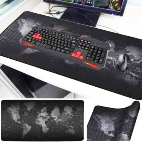 Jual MOUSE PAD World Map Desk Pad Table Top 400 x 800 mm | Shopee Indonesia