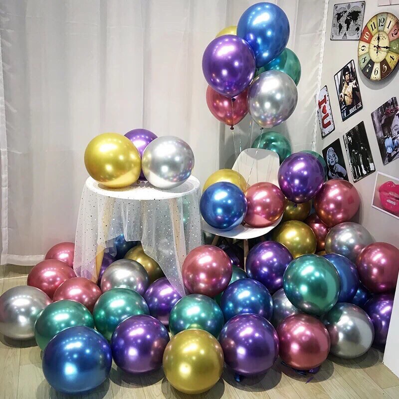 Jual Balon Ulang Tahun Balon Latex Ultah Balon Latex Chrome | Shopee ...