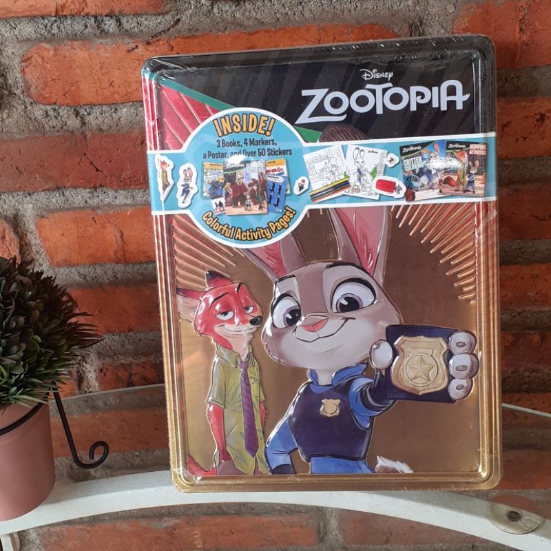 Jual Zootopia - Activity Tin (Baru) | Shopee Indonesia