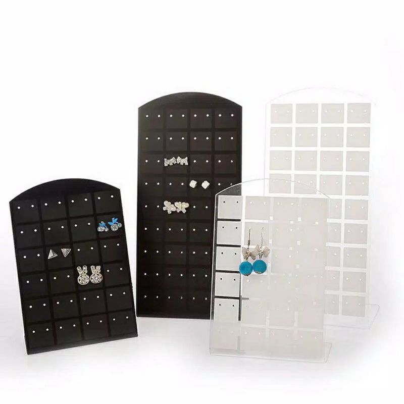 Jual DISPLAY PAJANGAN ANTING GIWANG AKRILIK 48 LUBANG | Shopee Indonesia