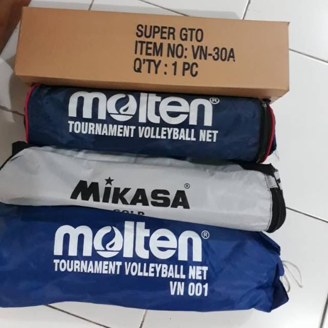 Jual NET VOLLY BALL MOLTEN/NET VOLLY MIKAS/NET VOLLY GTO SLING BAJA ...