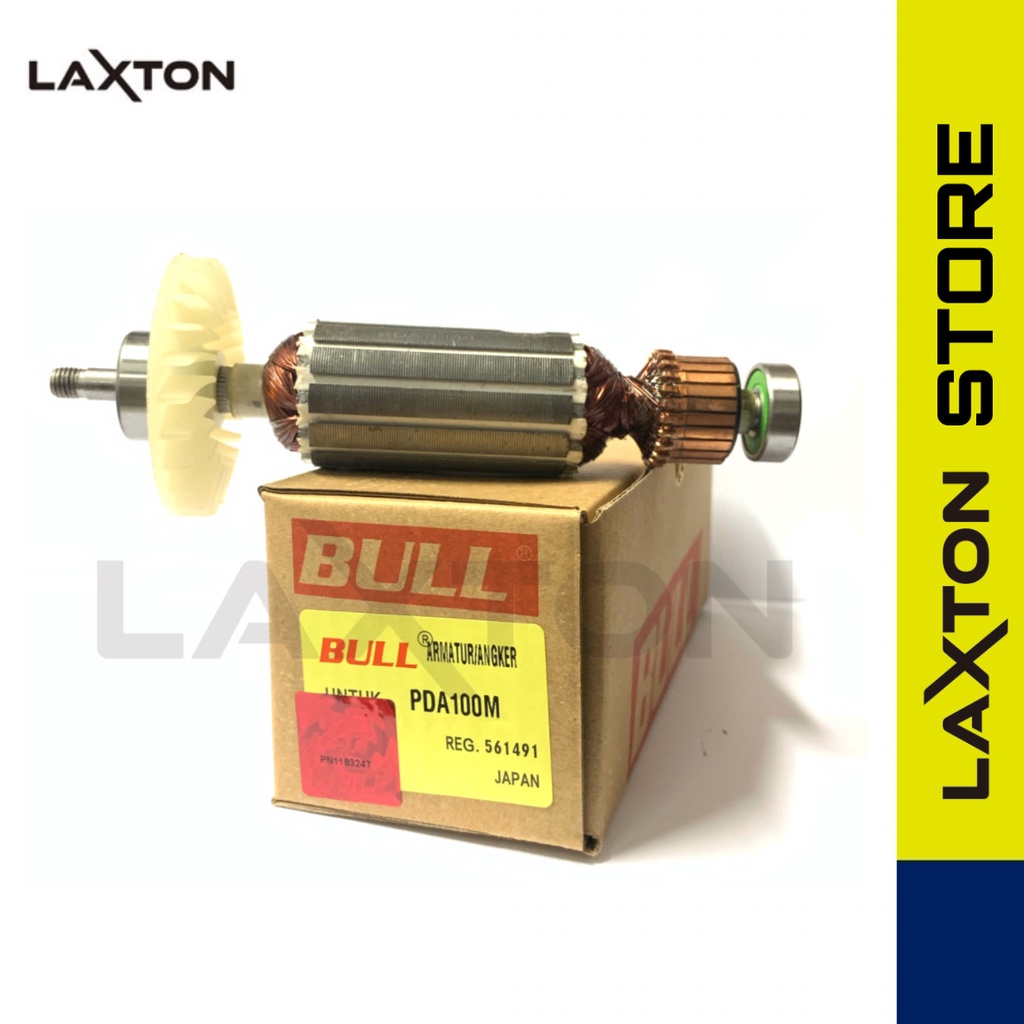 Jual BULL Armature Angker Motor Gerinda Grinder Tangan HITACHI PDA100M ...