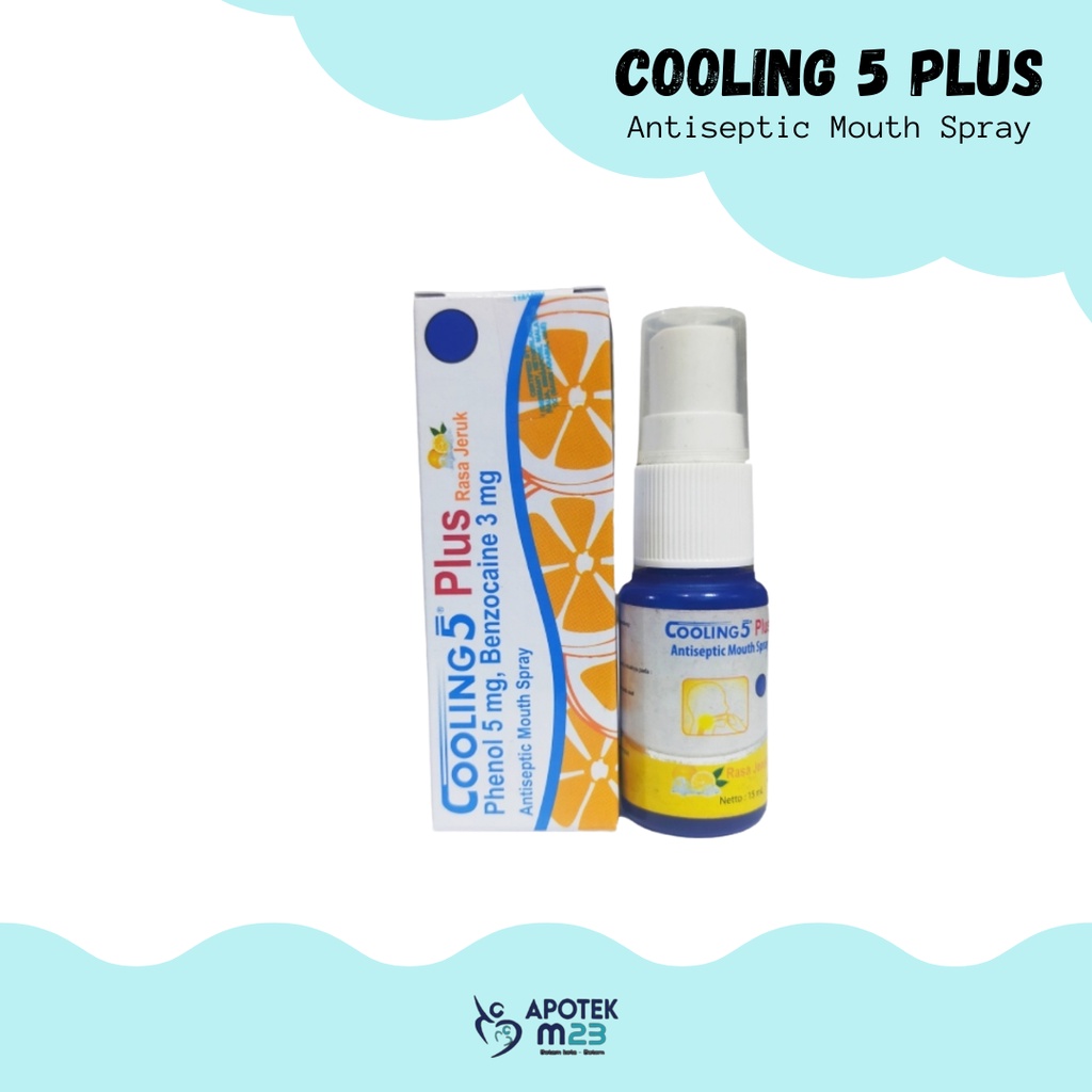 Jual Cooling 5 Plus Orange- Obat Sariawan -Sakit Tenggorokan -Sakit ...