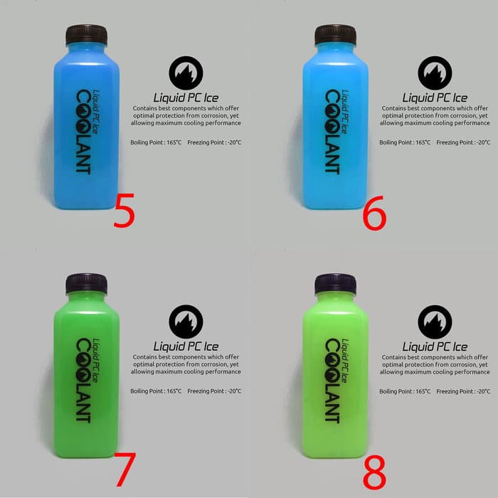 Jual Liquid PC Ice Coolant Pastel Color Water Cooling / Cairan Radiator ...