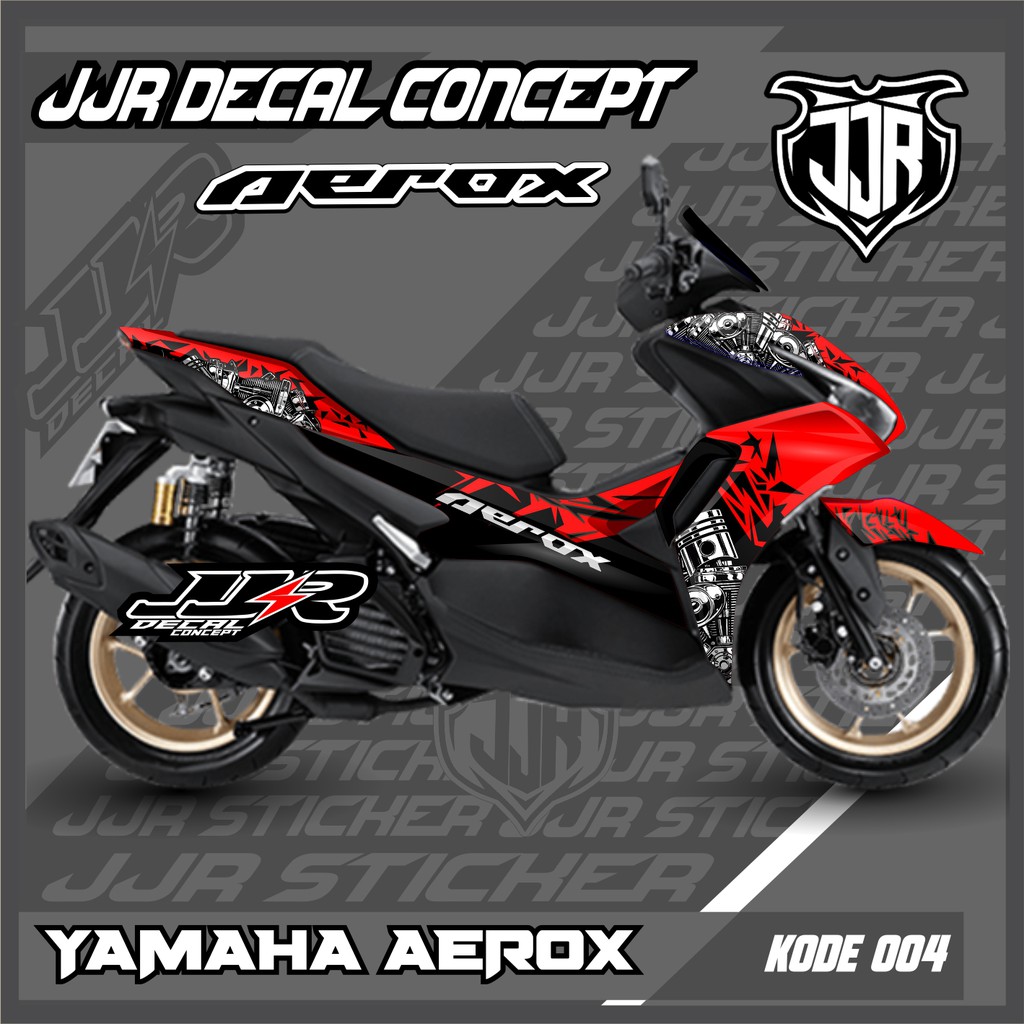 Jual stiker decal full Aerox 2021 2022 2023 2024 full body motor new ...