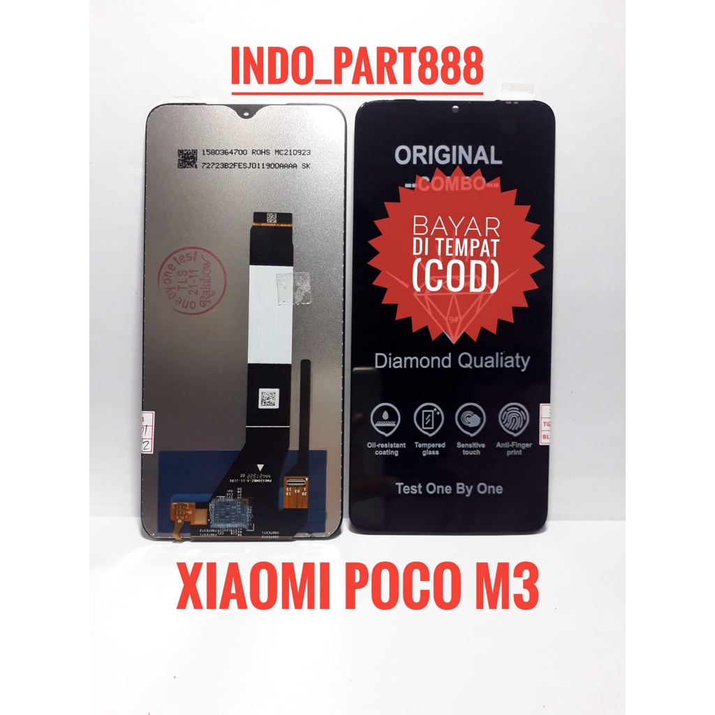Jual LCD + TOUCHSCREEN XIAOMI POCO M3 / POCOPHONE M3 FULLSET OEM ...