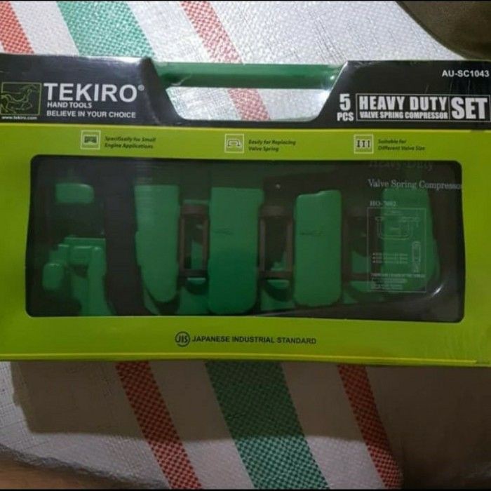 Jual (UT) TEKIRO HEAVY DUTY VALVE SPRING COMPRESSOR/TRACKER KLEP ...