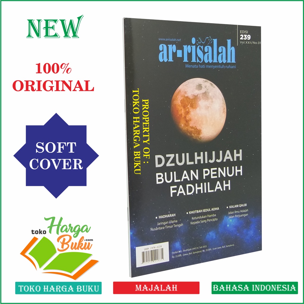 Jual Majalah Ar-Risalah Edisi 239 - Dzulhijjah Bulan Penuh Fadhilah ...