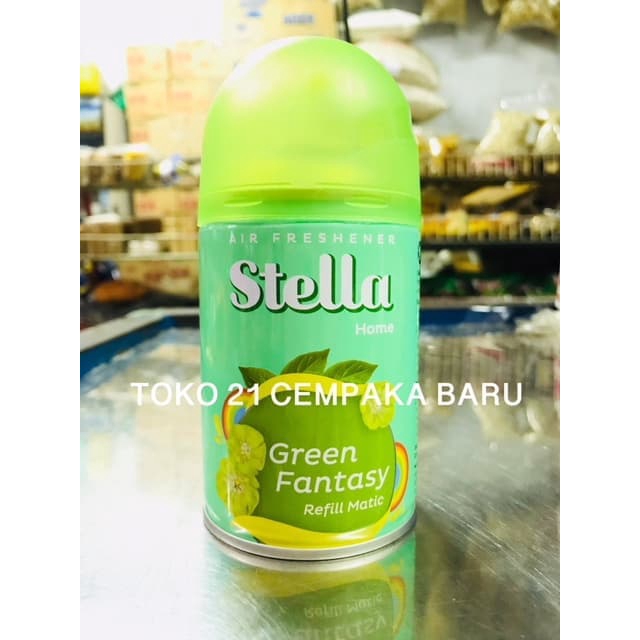 Jual Stella Refill Matic GREEN FANTASY 1 KALENG | Pengharum Ruangan ...