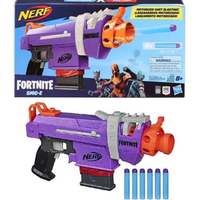 Jual Nerf Fortnite SMG E Motorized Elite Dart Blaster Gun Original ...