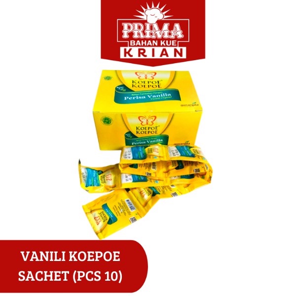 Jual VANILI KOEPOE - vanili sachet koepoe ISI 10 SACHET | Shopee Indonesia