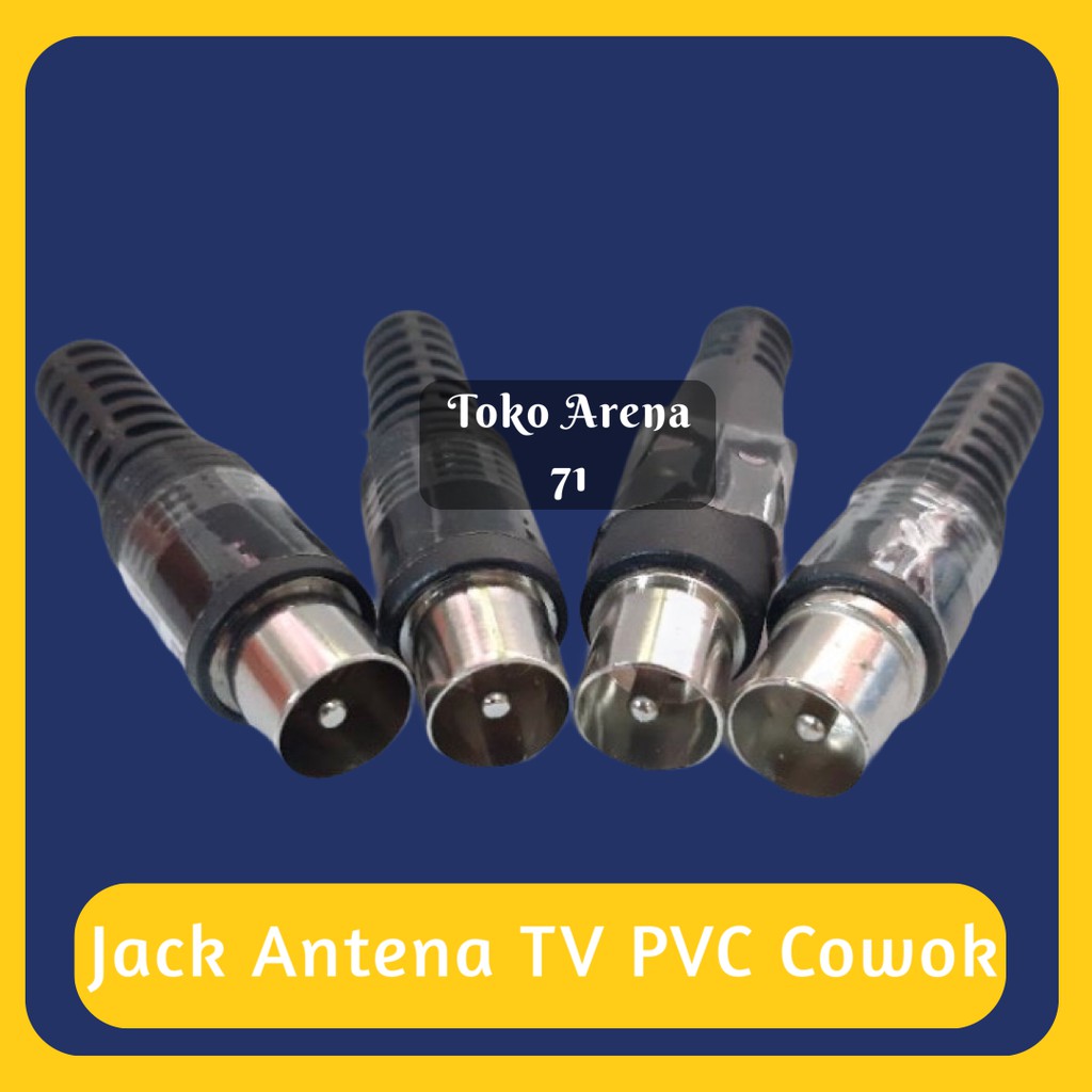 Jual Jack Antena TV Male Jantan / Colokan Antena TV Cowo / Jack TV ...