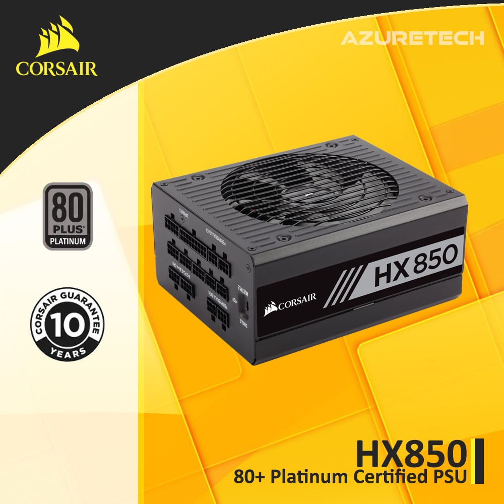 Jual PSU Corsair HX Series - HX850 (CP-9020138-NA) 850 Watt 80 ...