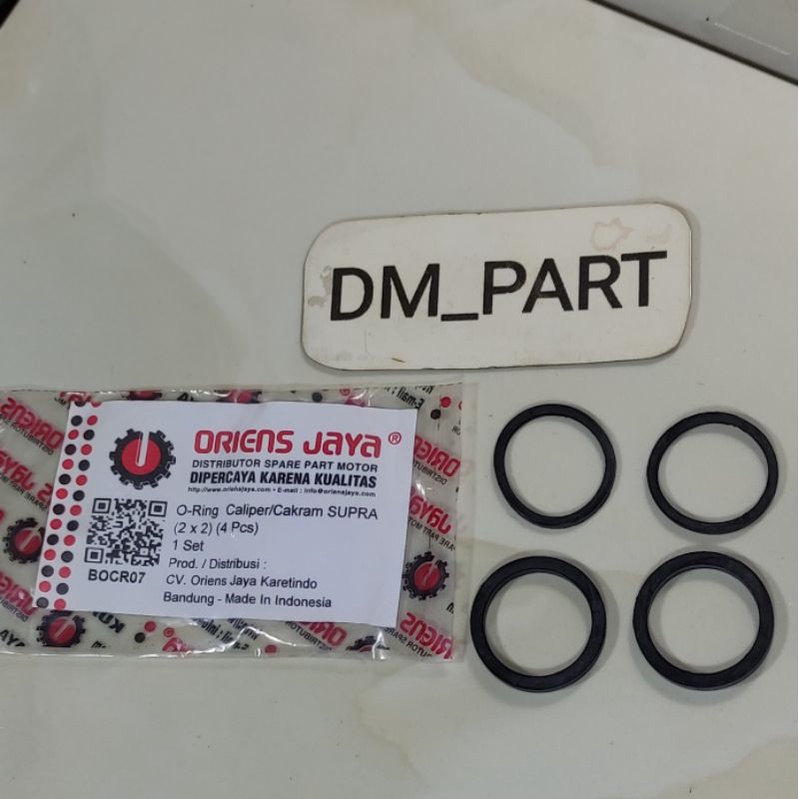 Jual ring seal sil debu paking packing kaliper caliper piston pala babi rem depan supra x ...