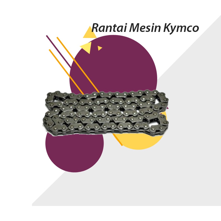 Jual Rantai Mesin Kamprat Chain Rante Keteng Kymco EASY FREE EX 100 cc ...