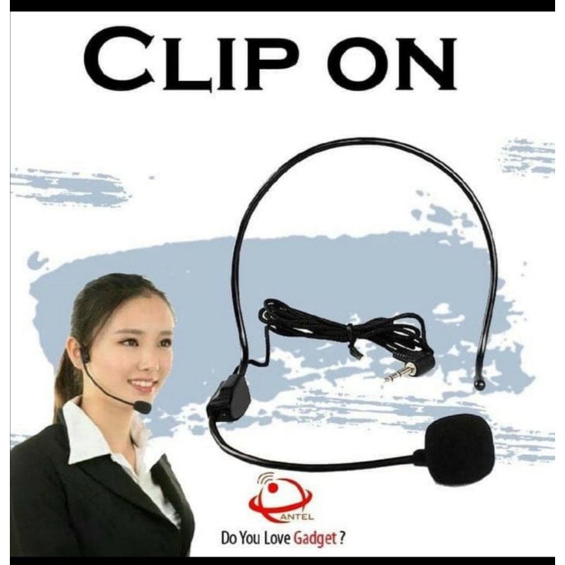 Jual Mic Clip On bando microphone Youtuber new | Shopee Indonesia