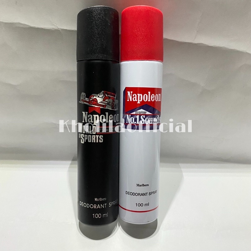 Jual NAPOLEON / MARLBORO PARFUM BODY SPRAY | Shopee Indonesia