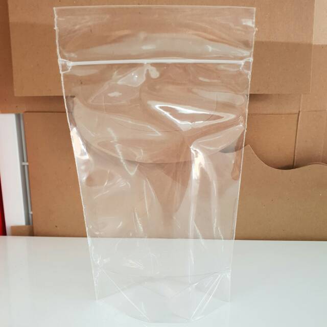 Jual Standing pouch bening baja ukuran 14x22 | Shopee Indonesia