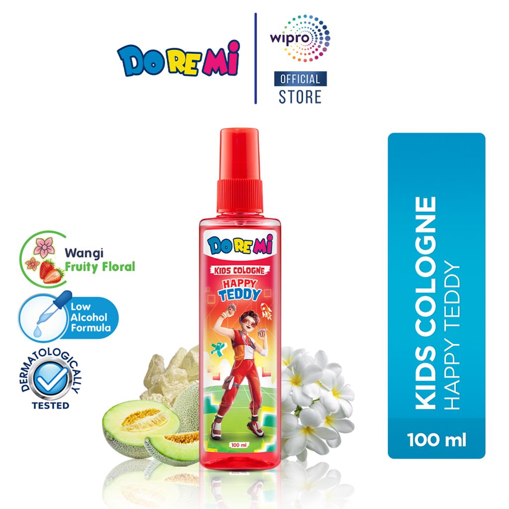 Jual Doremi Kids Cologne Happy Teddy Parfum Anak 100ml | Shopee Indonesia