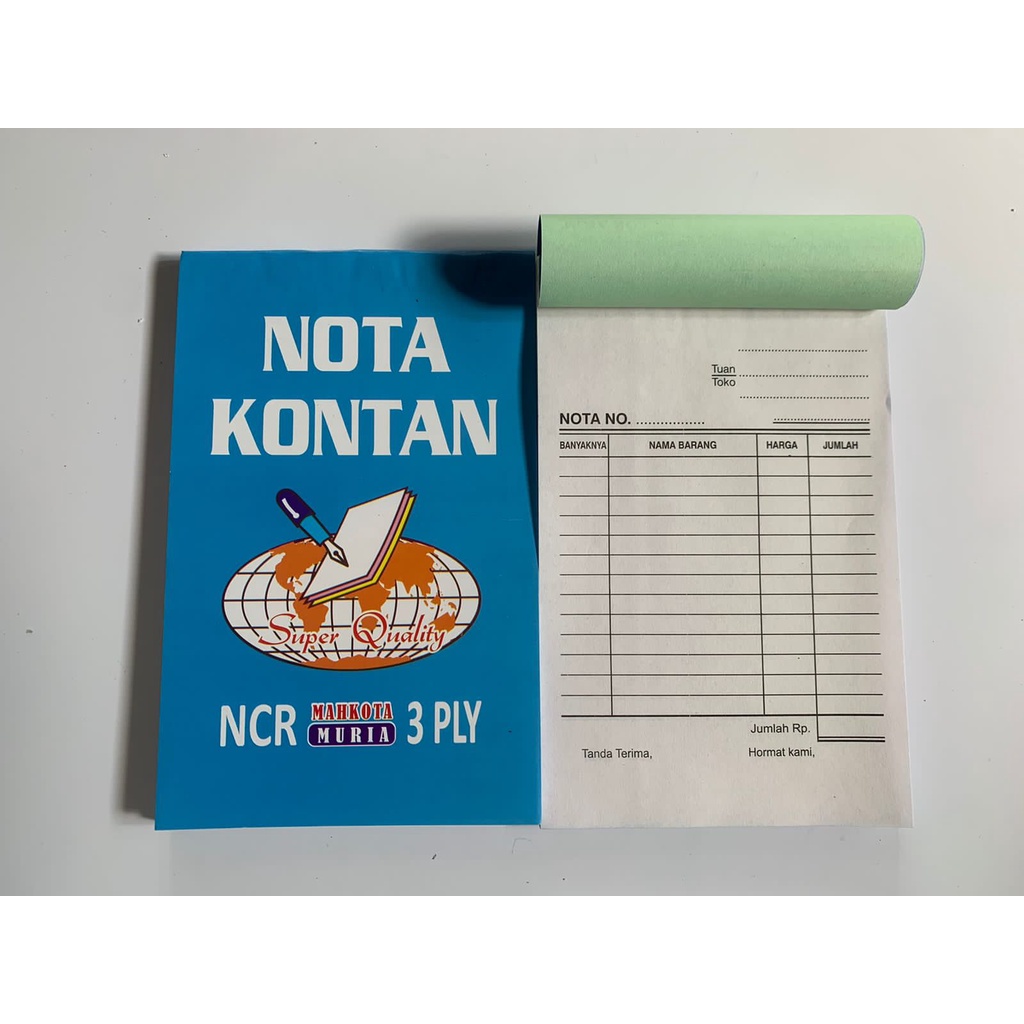 Jual nota rangkap 3 kecil, langsung tembus, nota ncr | Shopee Indonesia