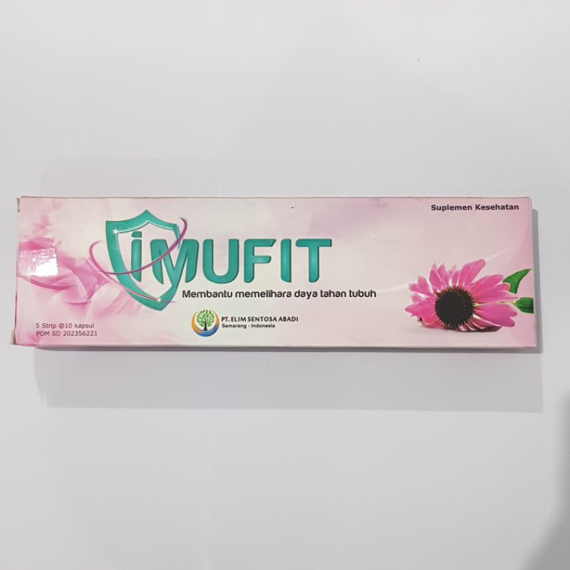 Jual imunfit suplemen imun daya tahan tubuh 50 kapsul 50's / box ...